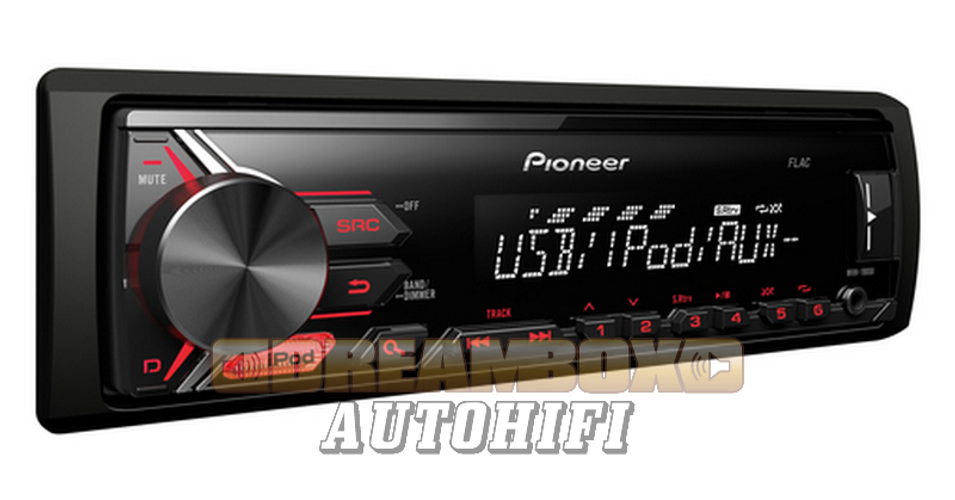 PIONEER MVH-190UI usb autórádió - 1 Din Fejegység